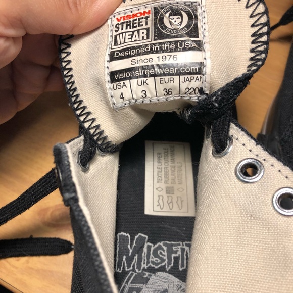vision streetwear | Shoes | Rare Vision Streetwear Misfits Licensed ...